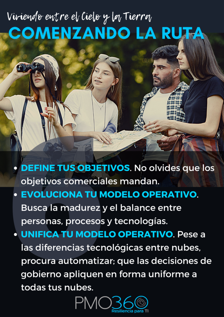 ENTRE EL CIELO Y LA TIERRA: COMENZANDO LA RUTA – PMO360